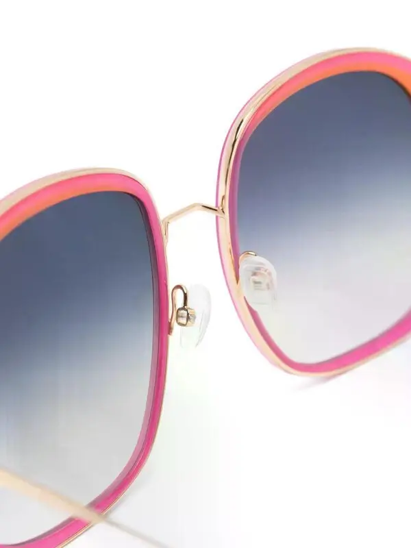 ANDY WAWA Square-frame Sunglasses - Pink
