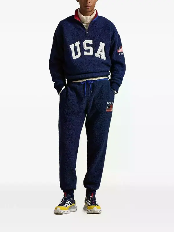 Polo Ralph Lauren Fleece-texture Track Pants