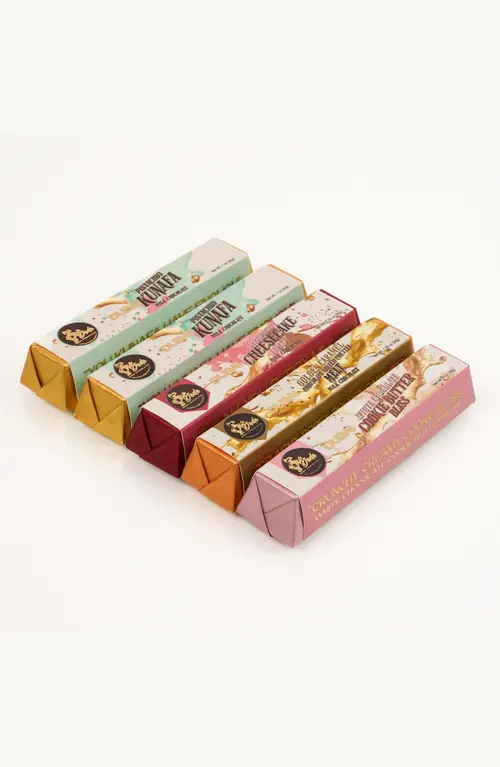 THE DODO CHOCOLATES Dubai Style Chocolate 5-bar Multipack - Assorted
