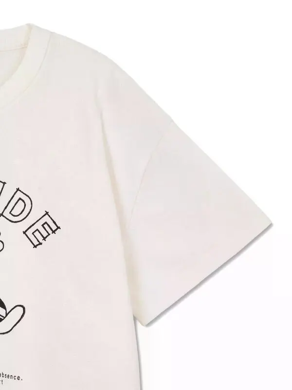 STUDIO TOMBOY Graphic-print T-shirt - Neutrals