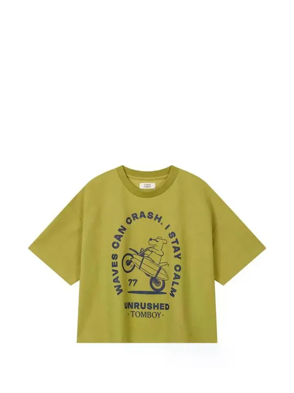 STUDIO TOMBOY Graphic-print T-shirt - Green