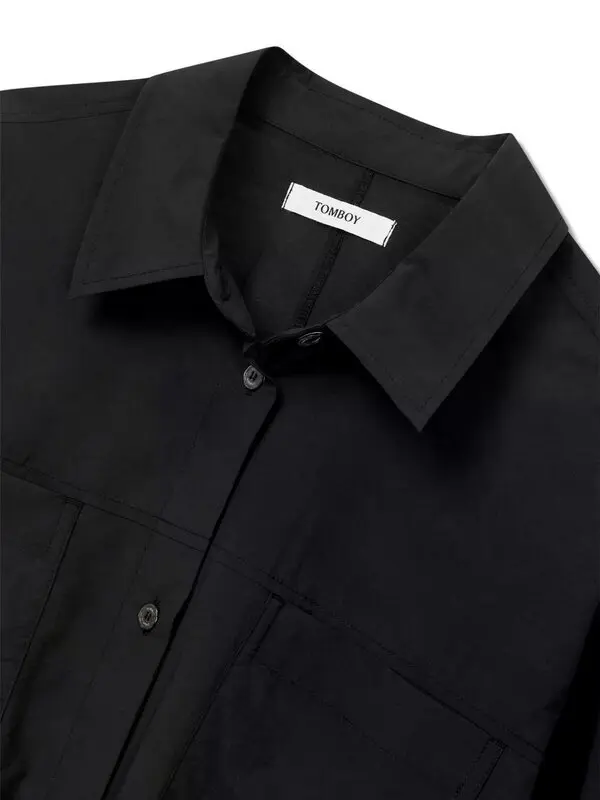 STUDIO TOMBOY Oversized Patch-pocket Shirt