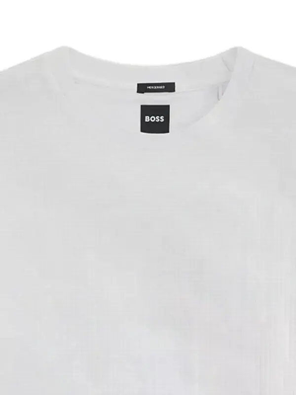 BOSS Waffle-knit T-shirt