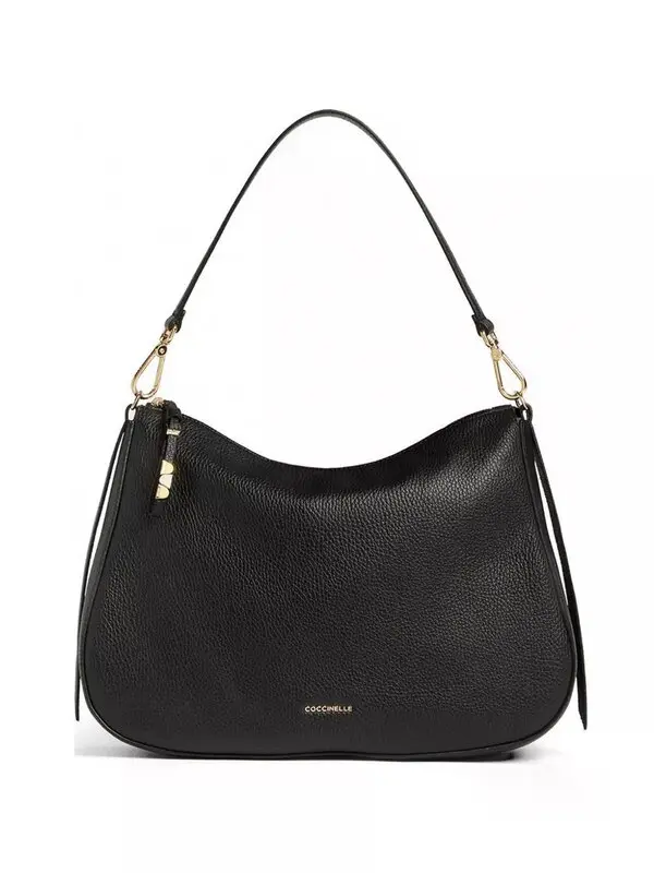 COCCINELLE Medium Nory Grainy Leather Shoulder Bag