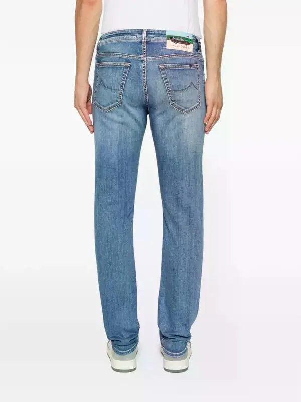 Jacob Cohen Bard Faded-effect Jeans