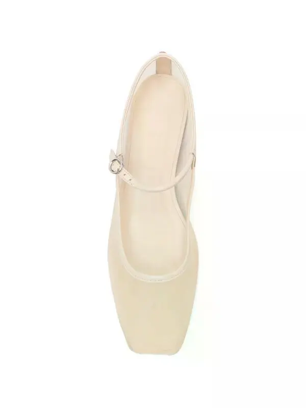 AeydĒ Uma Mesh Ballet Flats - Neutrals