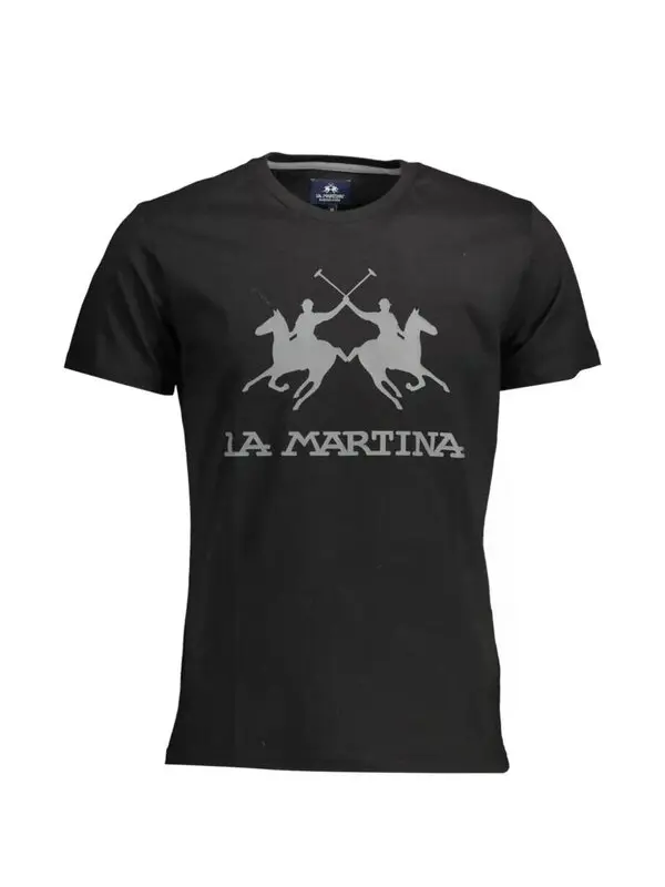 LA MARTINA Logo-print T-shirt