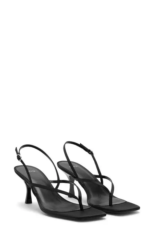 Mango Ross Sandal - Black