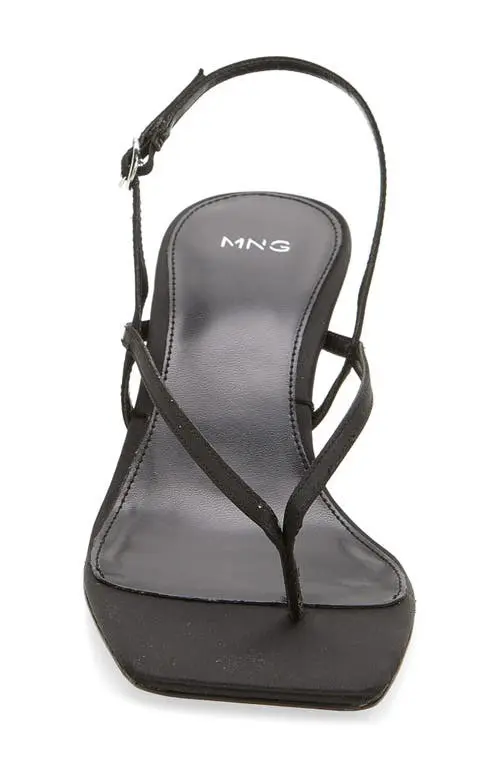 Mango Ross Sandal - Black