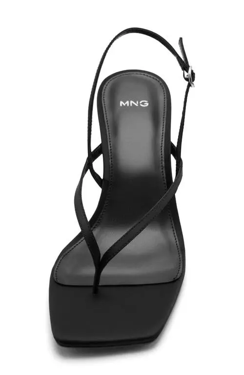 Mango Ross Sandal - Black