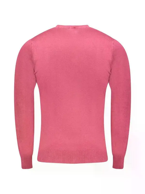 Roberto Cavalli Logo-embroidered Crew-neck Sweater - Red