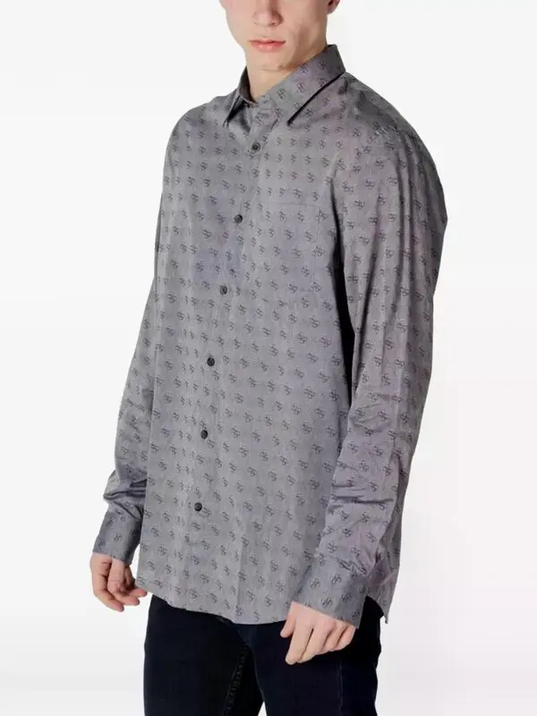 Guess All-over-print Collared Shirt