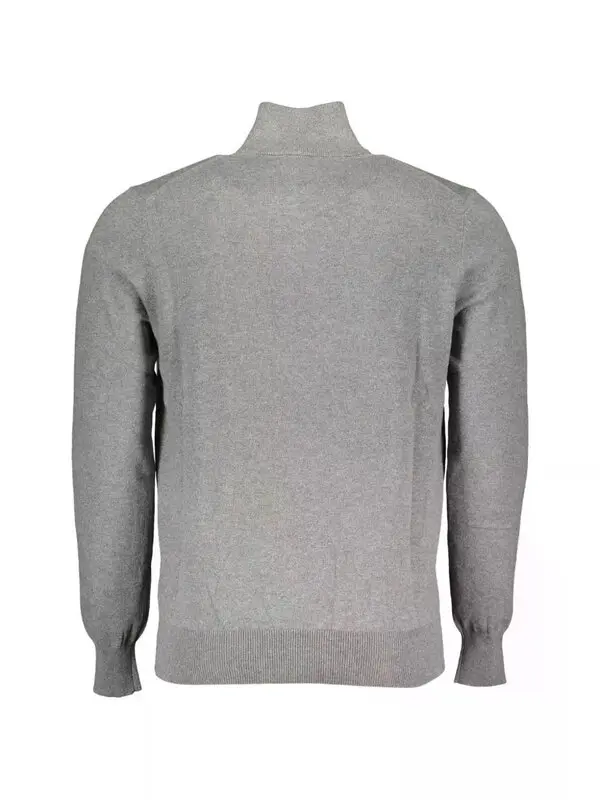 NORTH SAILS Quarter-zip Mock-neck Sweater - Grey