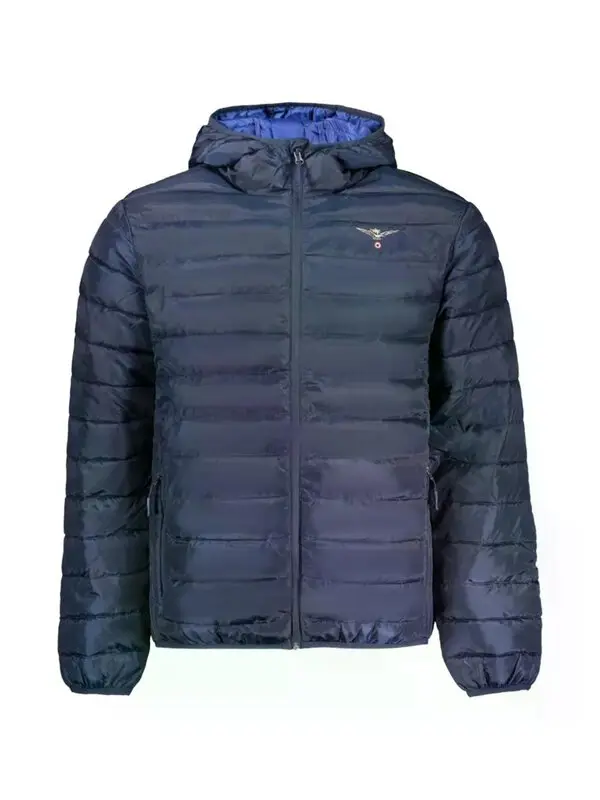AERONAUTICA MILITARE Quilted Hooded Jacket