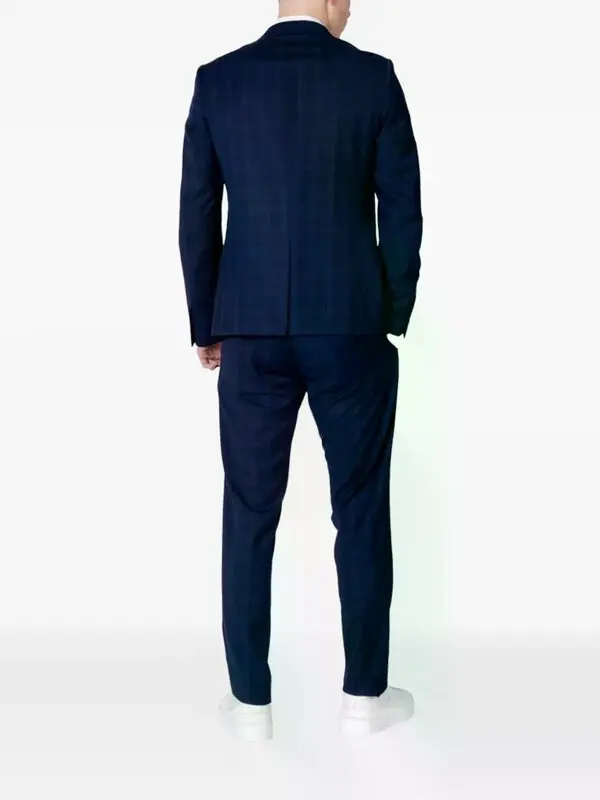 ANTONY MORATO Check-pattern Notched-lapel Blazer