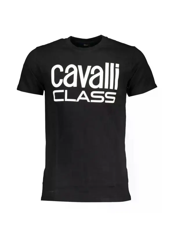 Roberto Cavalli Logo-print Crew-neck T-shirt