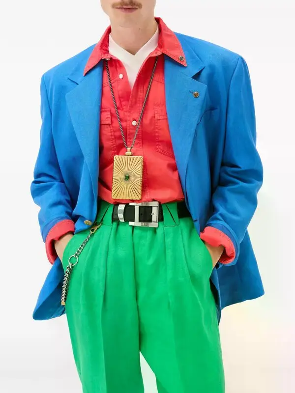 Versace Flap Pocket Blazer