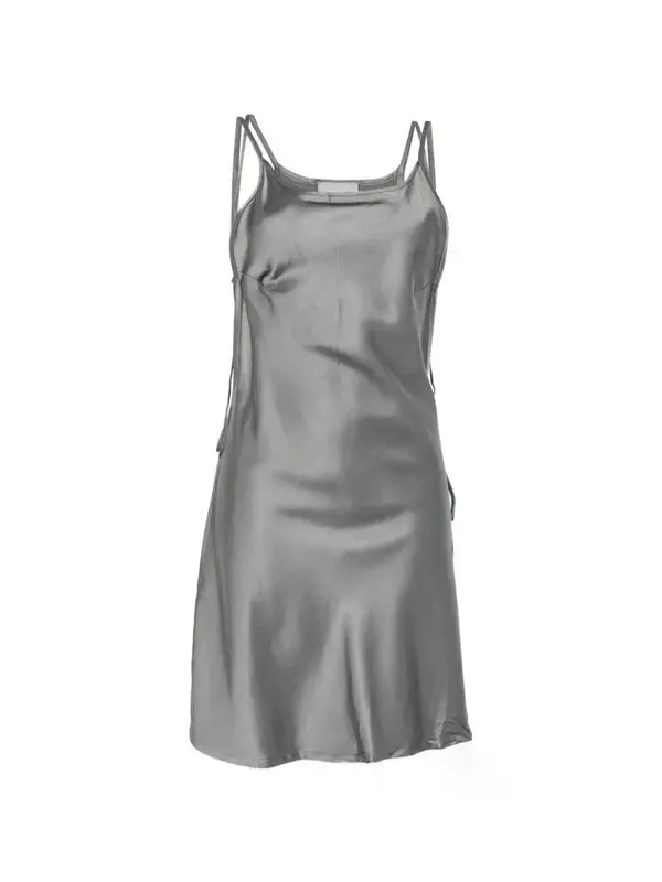 HALFBOY Spaghetti-strap Mini Dress - Grey