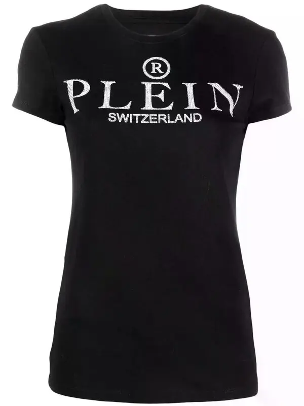 Philipp Plein Stud-logo T-shirt