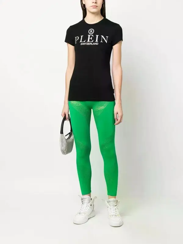 Philipp Plein Stud-logo T-shirt