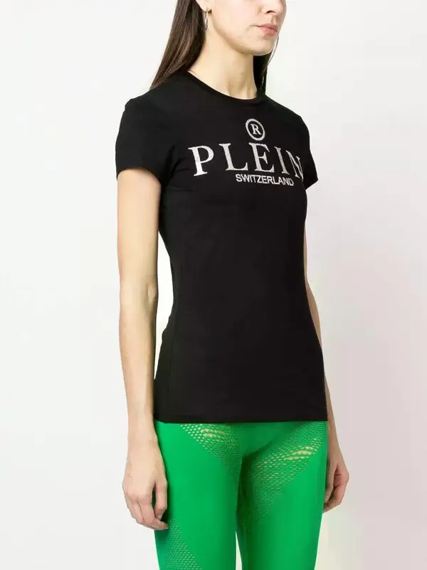 Philipp Plein Stud-logo T-shirt
