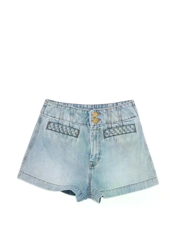 Zimmermann Indra Braided-trim Shorts