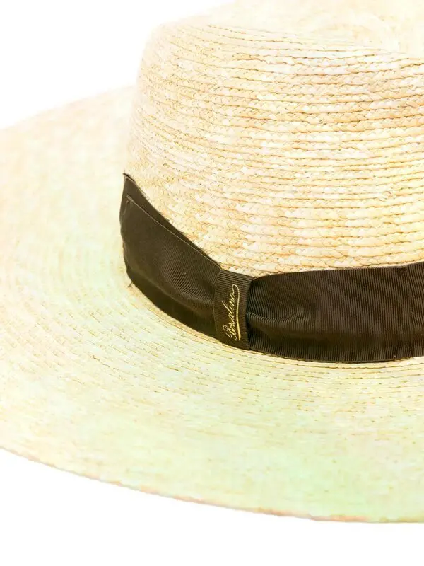 Borsalino Wide Brim Straw Hat