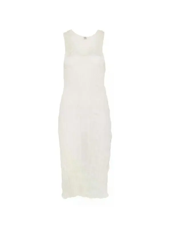 TOTEME Crinkled Midi Dress