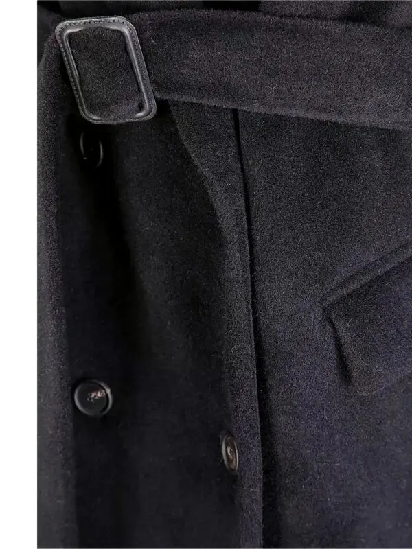 Tagliatore Belted Double-breasted Coat
