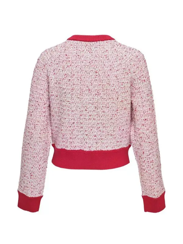 3.1 Phillip Lim Long-sleeve Crew-neck Cardigan - Red