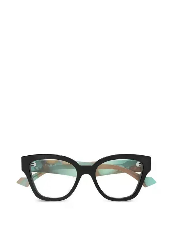 Gucci Cat-eye Frame Glasses - Black