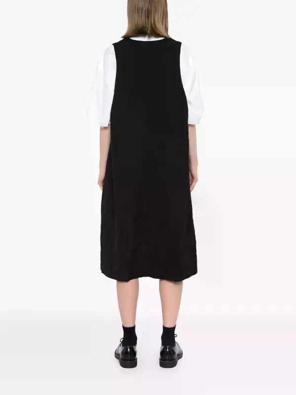 Comme Des Garçons Zip-fastening Pocket Dress