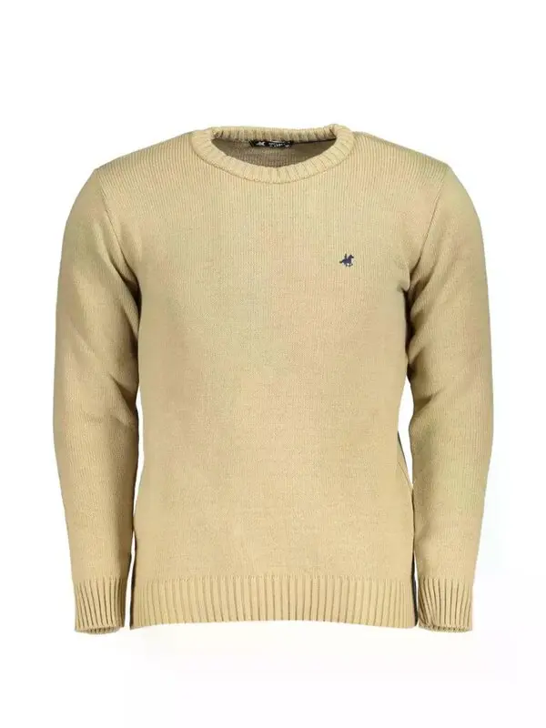 U.S. Grand Embroidered-logo Knitted Jumper