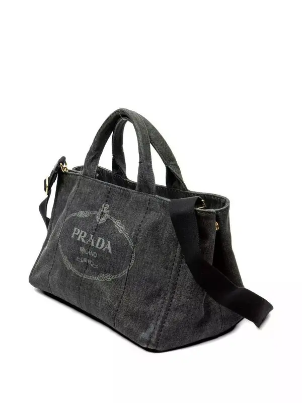 Prada Logo-print Tote Bag