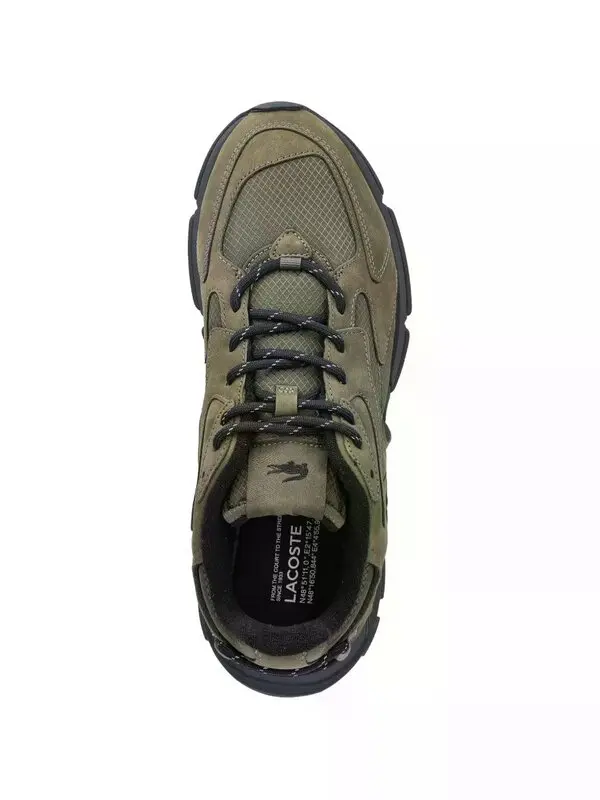 Lacoste Panelled Logo-patch Sneakers
