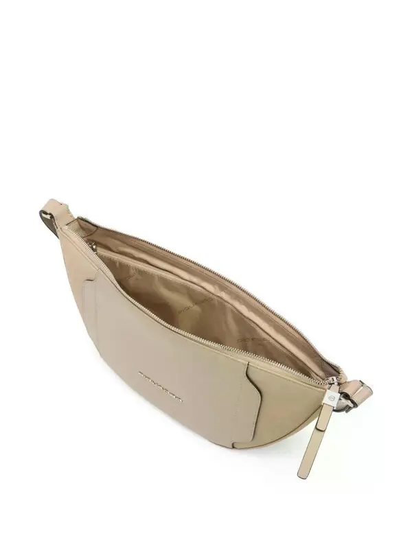 PIQUADRO Leather-panelled Belt Bag