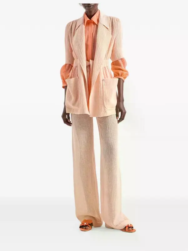 GENNY Pocket Belted Jacket