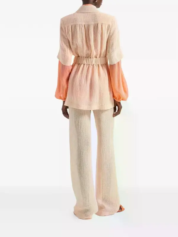 GENNY Pocket Belted Jacket