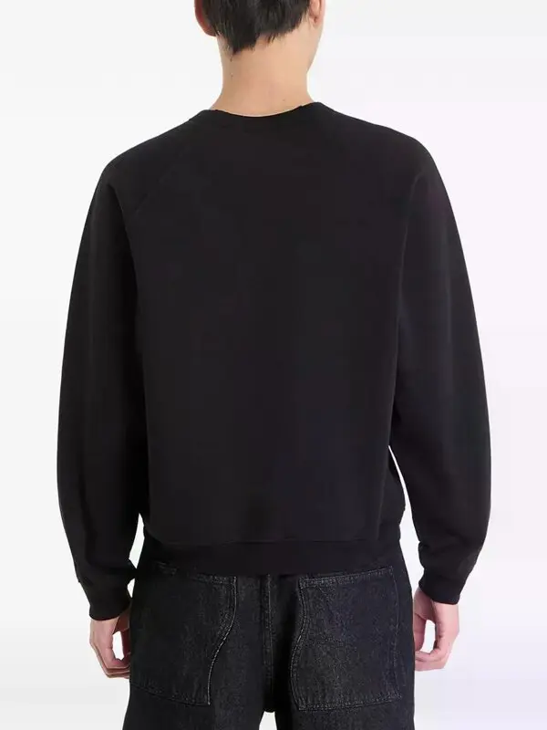 DIME Logo Embroidered Crewneck Sweatshirt