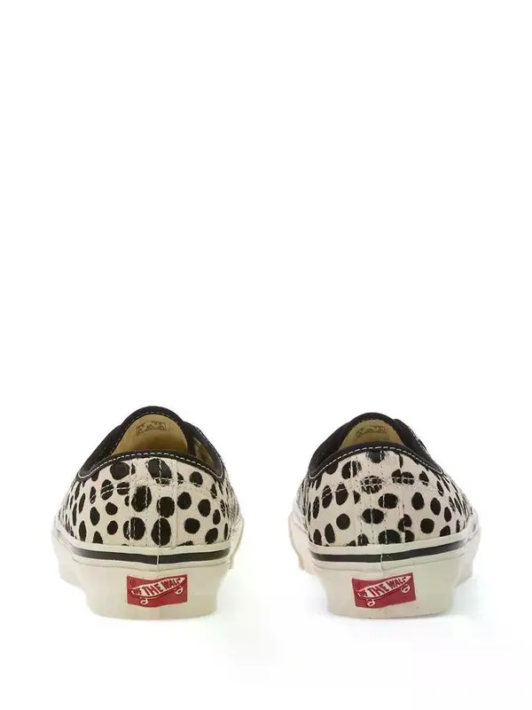 VANS Authentic Leopard-print Sneakers - White