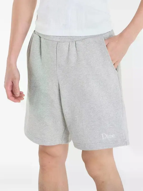 DIME Logo-embroidered Shorts