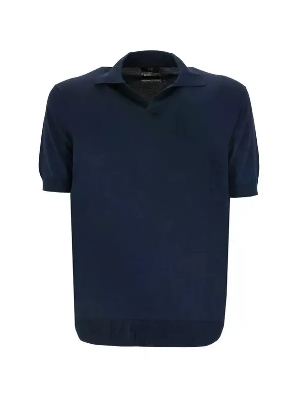HOSIO Short-sleeved Collared T-shirt