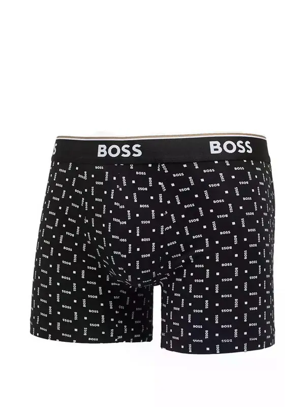 BOSS Logo-waistband Logo-print Boxers