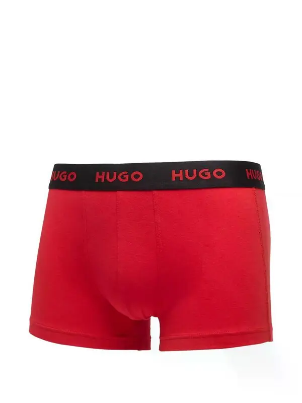 Hugo Logo-waistband Trunks