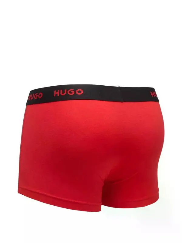 Hugo Logo-waistband Trunks