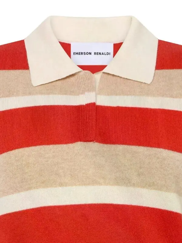 EMERSON RENALDI Striped Cashmere Sweater