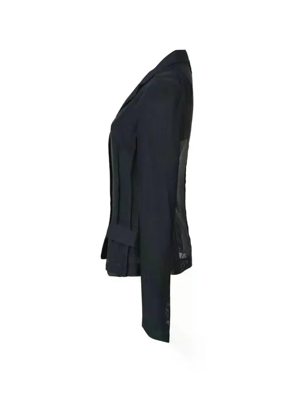 JIL SANDER Raw Edge Single-breasted Blazer