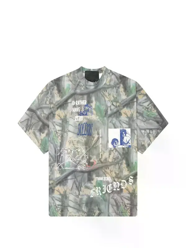 JUNGLES JUNGLES Camo-print T-shirt