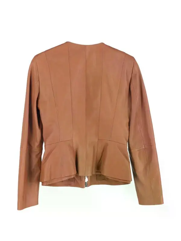BOSS Zip-up Leather Jacket