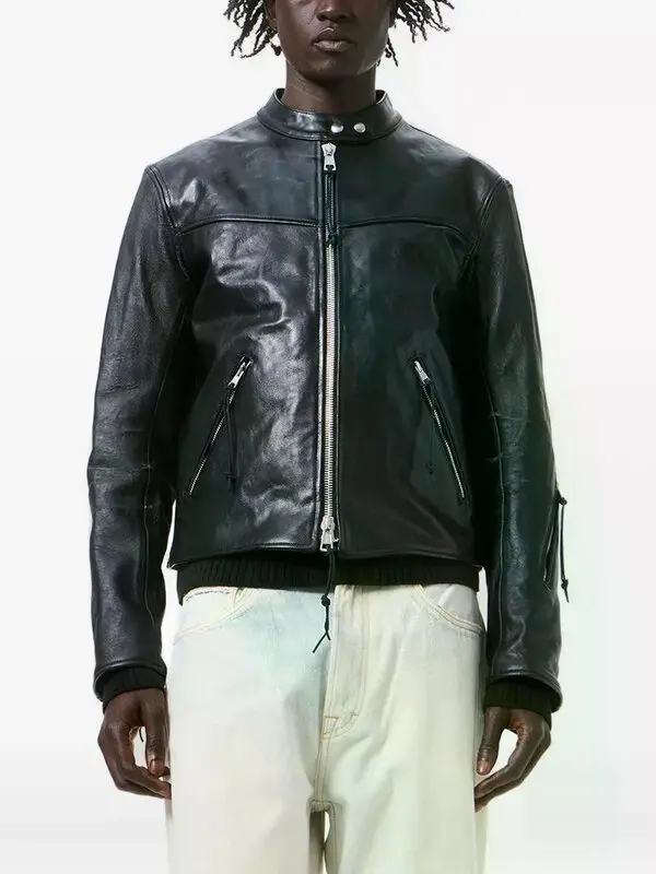 Our Legacy Yurei Buffed Leather Jacket